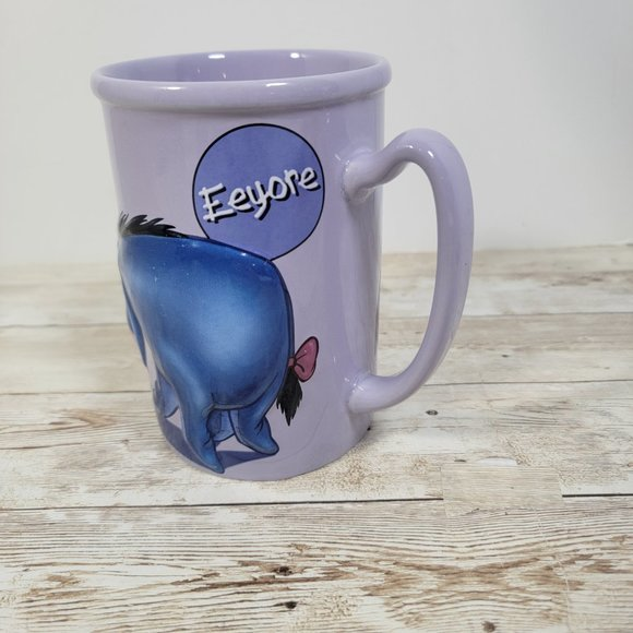 Disney | Kitchen | Disney Eeyore True Blue Coffee Mug 6 Oz Ceramic 3d ...